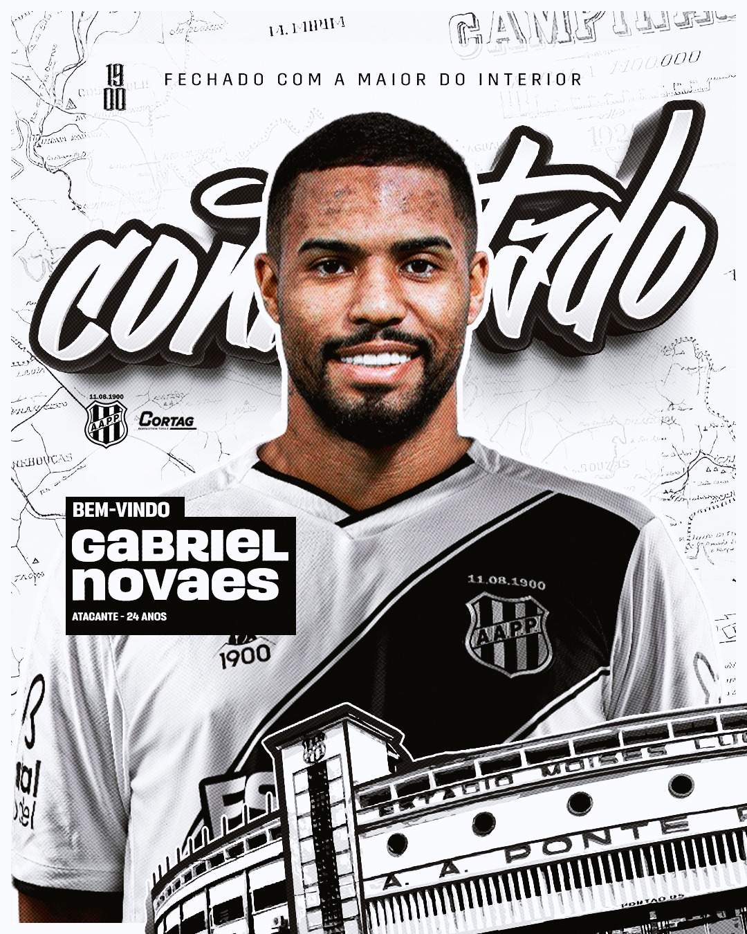Ponte Preta anuncia a contratação do atacante Gabriel Novaes - CBN ... Ponte Preta anuncia a contratação do atacante Gabriel Novaes - CBN ...