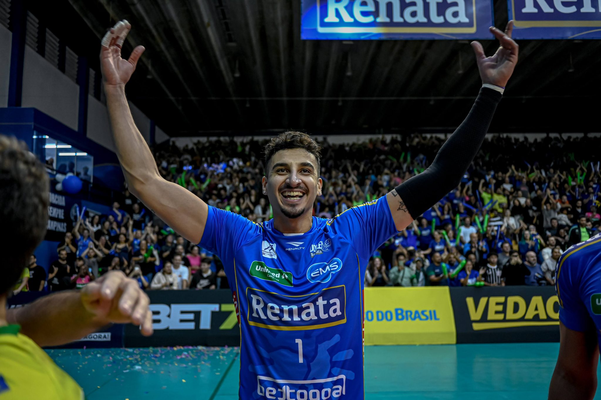 Vôlei Renata renova contrato com o argentino Bruno Lima - CBN Campinas 99,1 FM